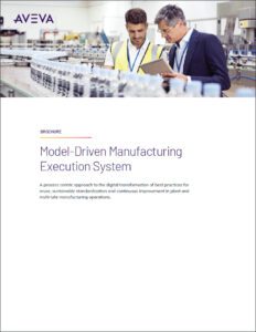 AVEVA Manufacturing Execution System - Industrial Software Solutions