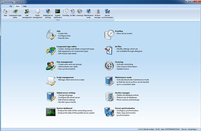 versiondog - Change Management - Industrial Software Solutions