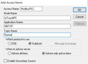 Creating AVEVA InTouch HMI Access Names - Industrial Software Solutions