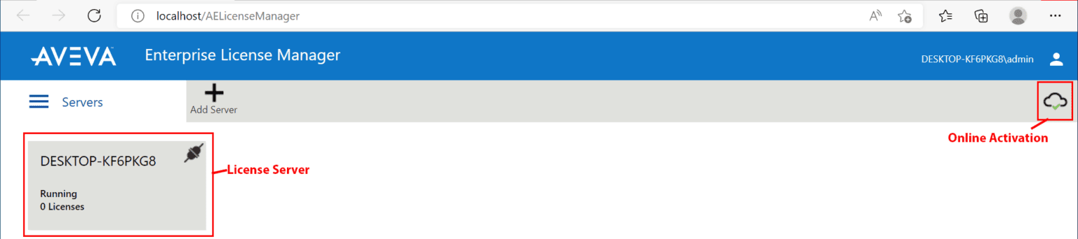 Using AVEVA License Server OFFLINE Activation - Industrial Software ...