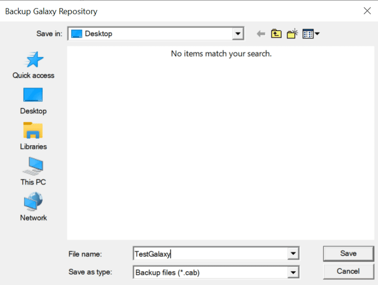 Backing up and Restoring a Galaxy - Industrial Software Solutions