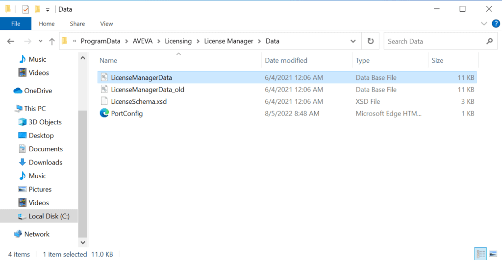 Cannot Select Licenses for Activation in AVEVA License Manager ...