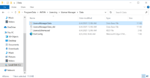 Cannot Select Licenses for Activation in AVEVA License Manager ...