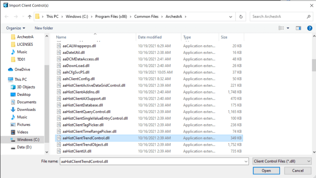 Building a Configurable Historian Client Trend Symbol for InTouch HMI ...