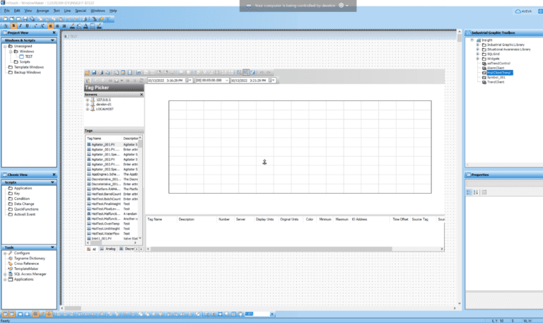 Building a Configurable Historian Client Trend Symbol for InTouch HMI ...