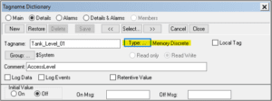 How to modify tag type, delete a tag and use the Cross Reference ...