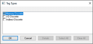 How to modify tag type, delete a tag and use the Cross Reference ...