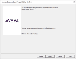 AVEVA Historian Database Import/Export Utility - How to use the import ...