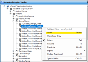How to Modify Default Actions for ArchestrA Graphics - Industrial ...