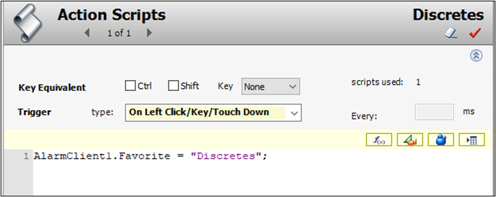 Using Scripting to Enhance the AVEVA Alarm Client Control - Industrial ...