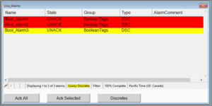Using Scripting to Enhance the AVEVA Alarm Client Control - Industrial ...