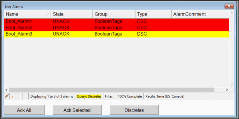 Using Scripting to Enhance the AVEVA Alarm Client Control - Industrial ...