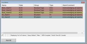 Using Scripting to Enhance the AVEVA Alarm Client Control - Industrial ...
