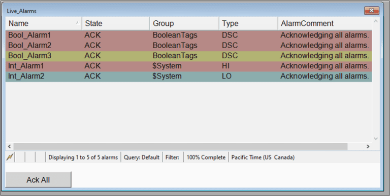 Using Scripting to Enhance the AVEVA Alarm Client Control - Industrial Software Solutions