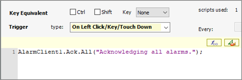 Using Scripting to Enhance the AVEVA Alarm Client Control - Industrial ...