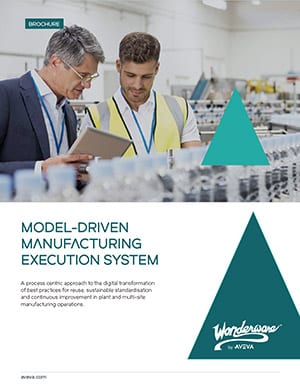 AVEVA Manufacturing Execution System - Industrial Software Solutions